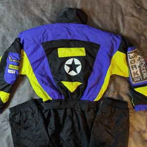 Vintage * Proline STAR Online Unique Ski Suit Cold-resistant Made in ...