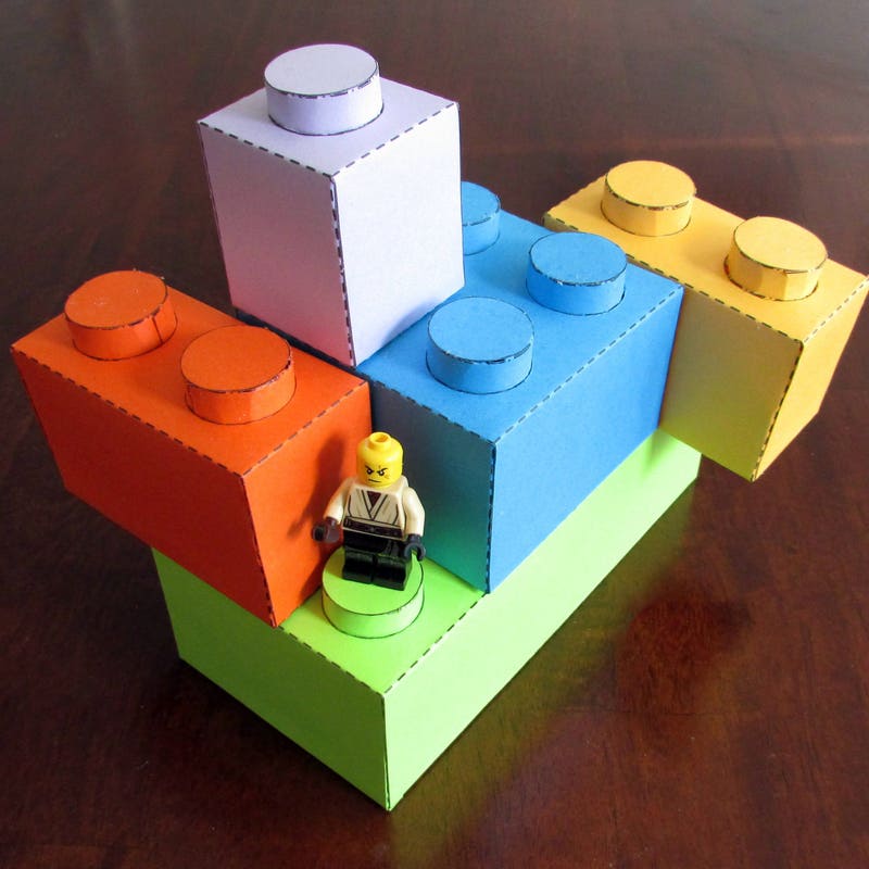 Cardboard Interlock - Etsy