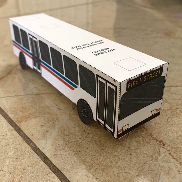 School Bus Toy - Etsy