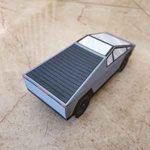 Cybertruck - Papercraft Model - DIY Print & Assemble - Etsy