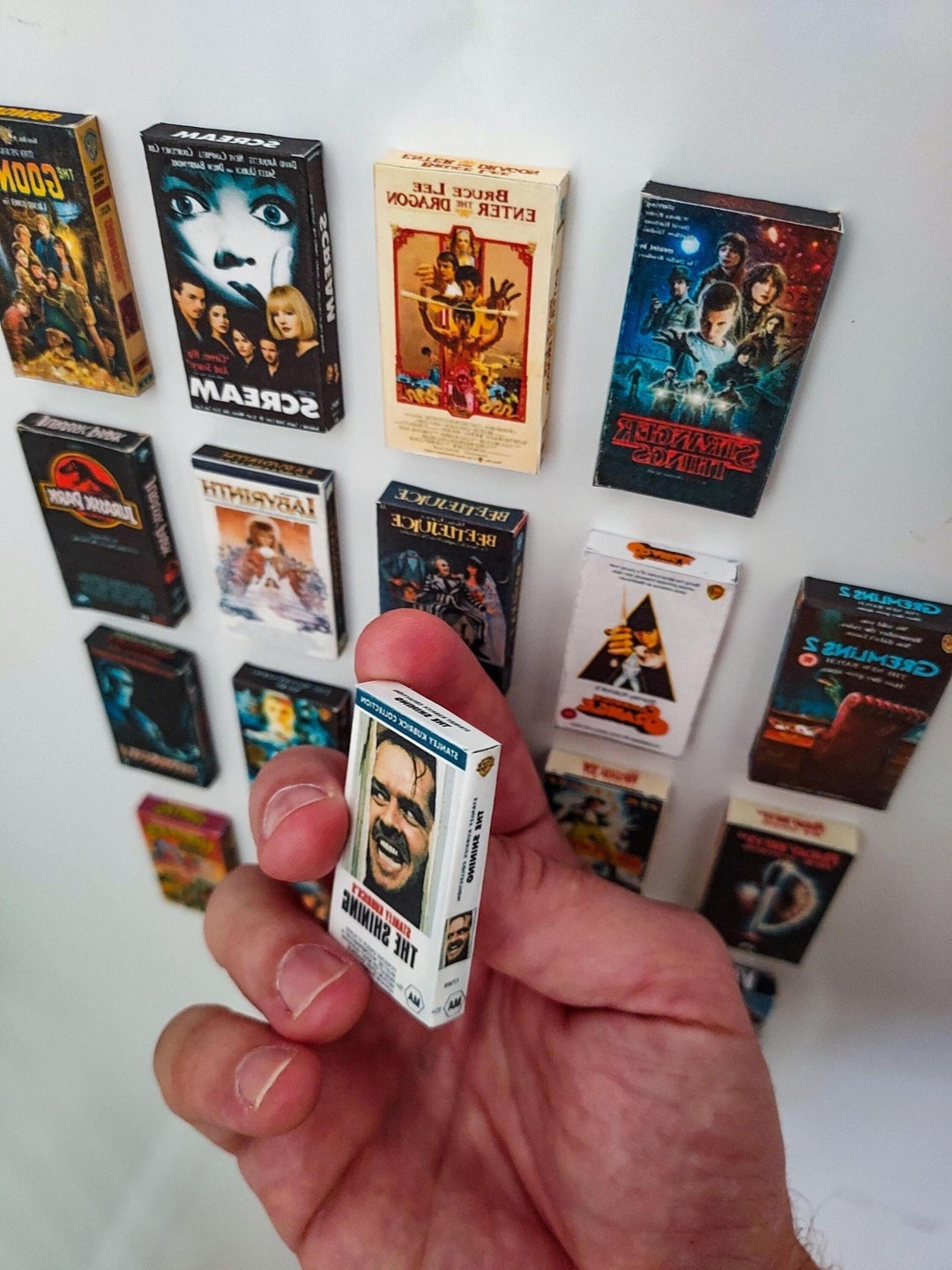 Retro VHS Miniature Magnet - Select Title or Submit Custom Request - 1 ...