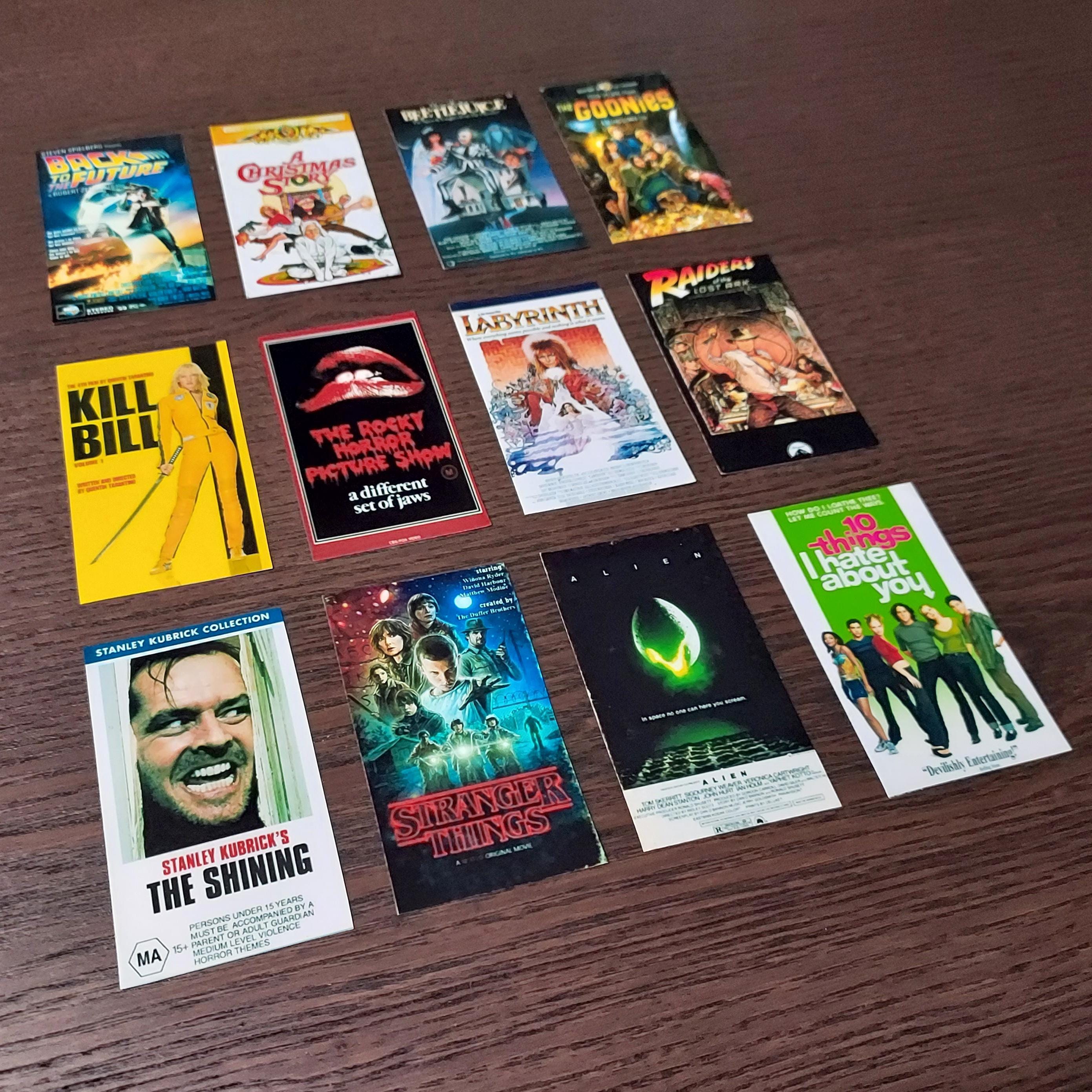 Retro VHS Cover Miniature Sticker - Select Title or Submit Custom ...