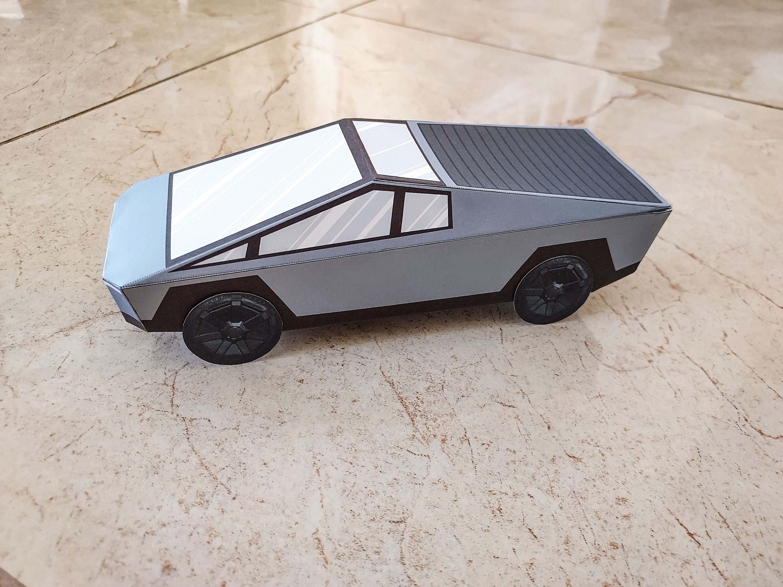 Cybertruck - Papercraft Model - DIY Print & Assemble - Etsy