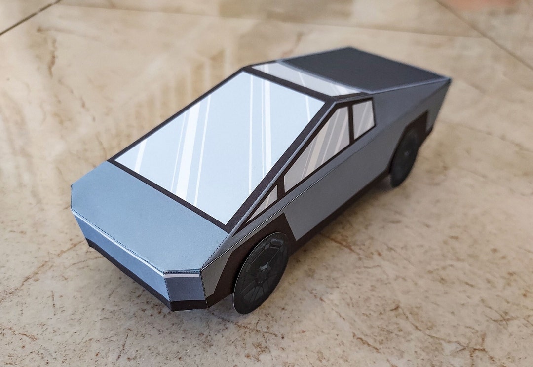 Cybertruck - Papercraft Model - DIY Print & Assemble - Etsy
