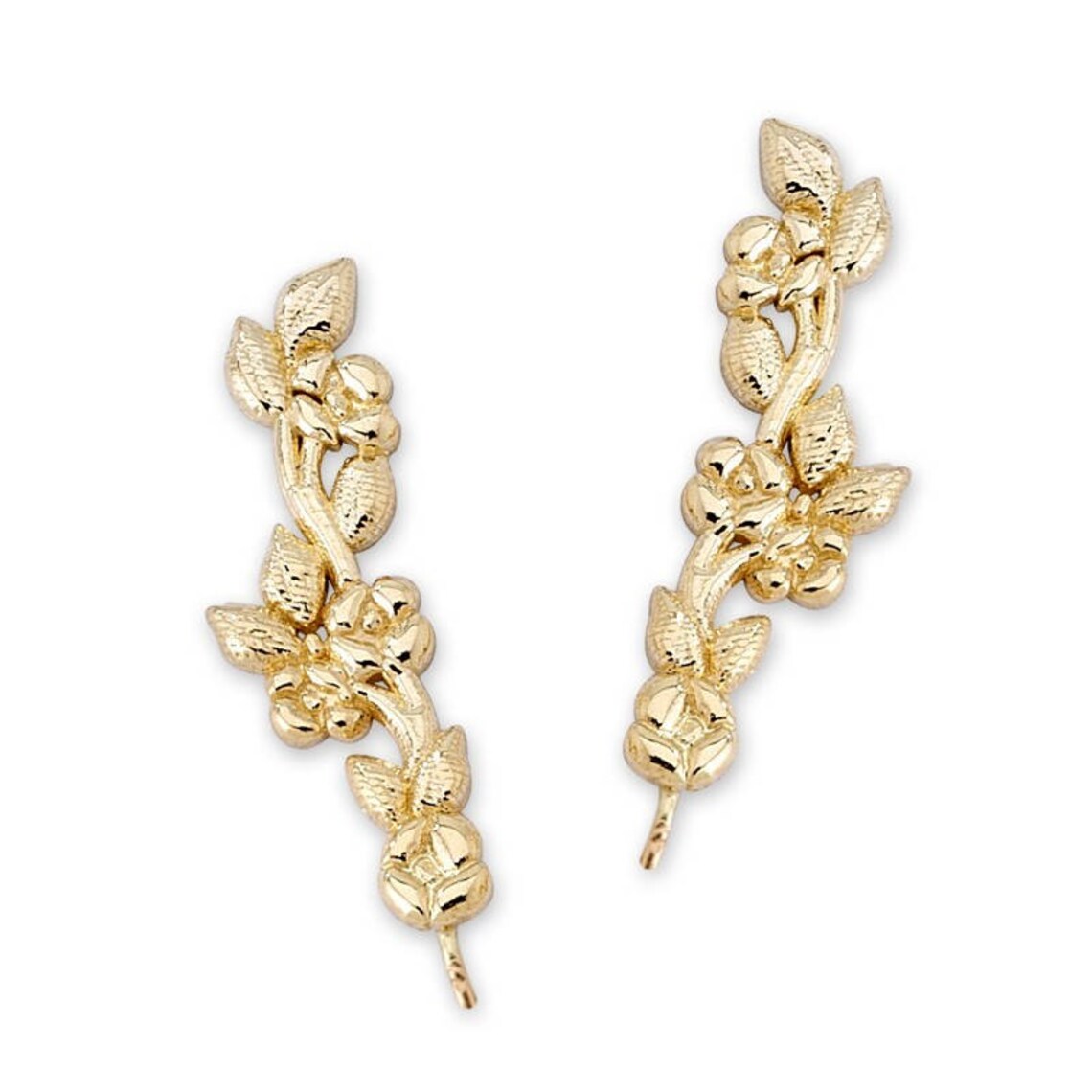 Ear Climber Earrings Silver or Gold Original Ear Pin Earclimbers ...