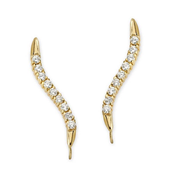 Ear Pin Earrings - Etsy