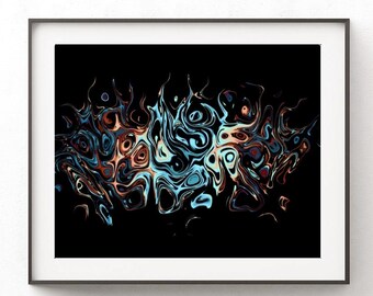 Abstract Demon Art - Etsy