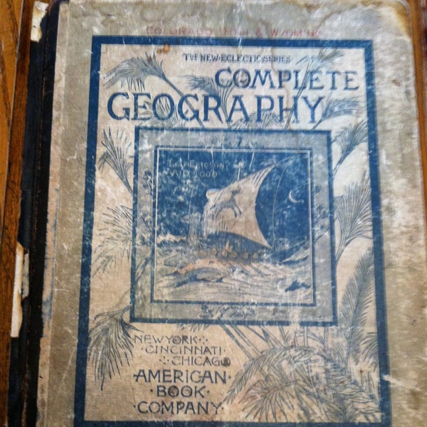 Geography Book - Etsy