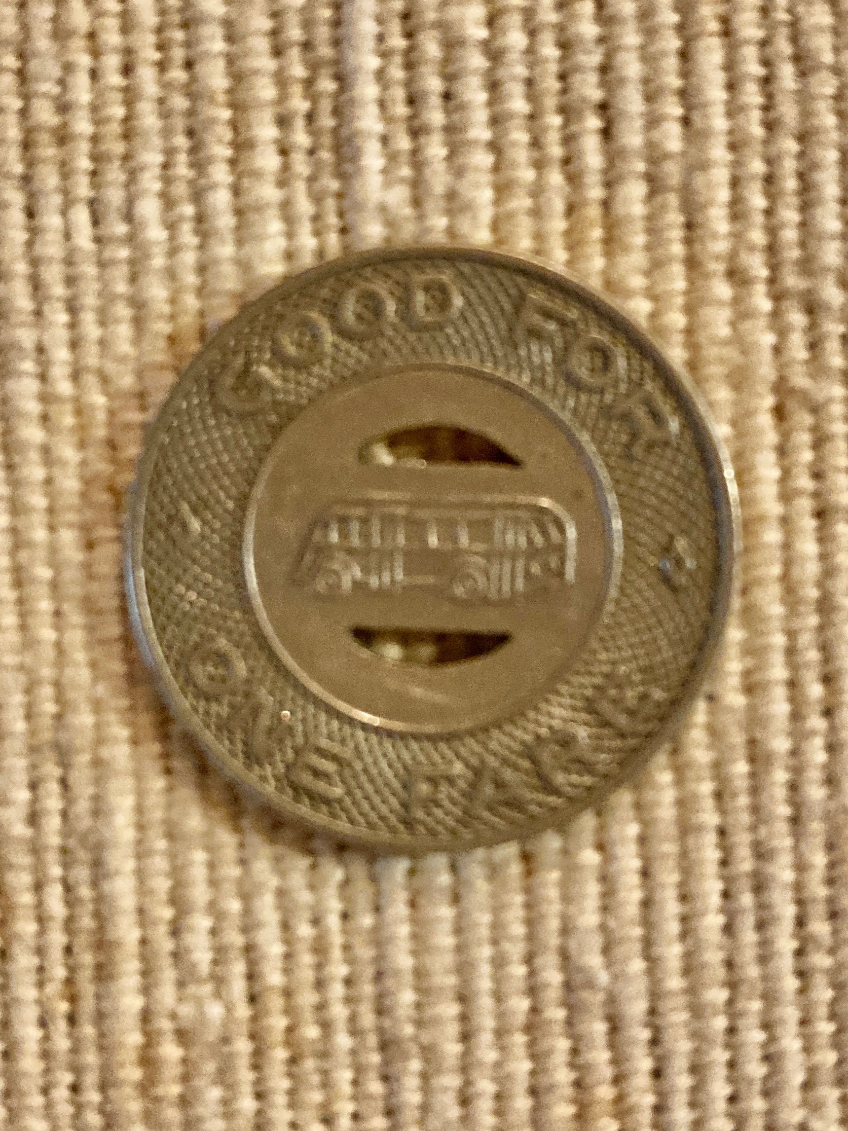 1946 Tulsa City Bus Token - Etsy