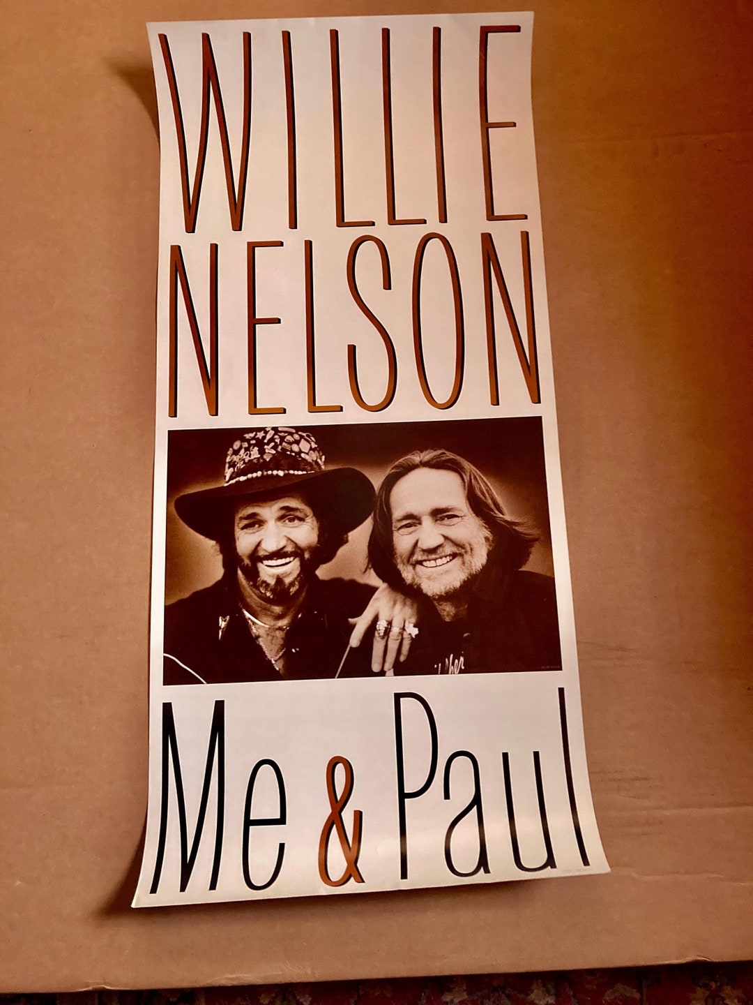 1985 Willie Nelson Promo Poster - Etsy