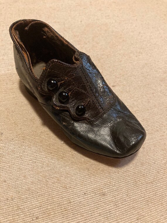 Antique Child's Button Shoes - Gem