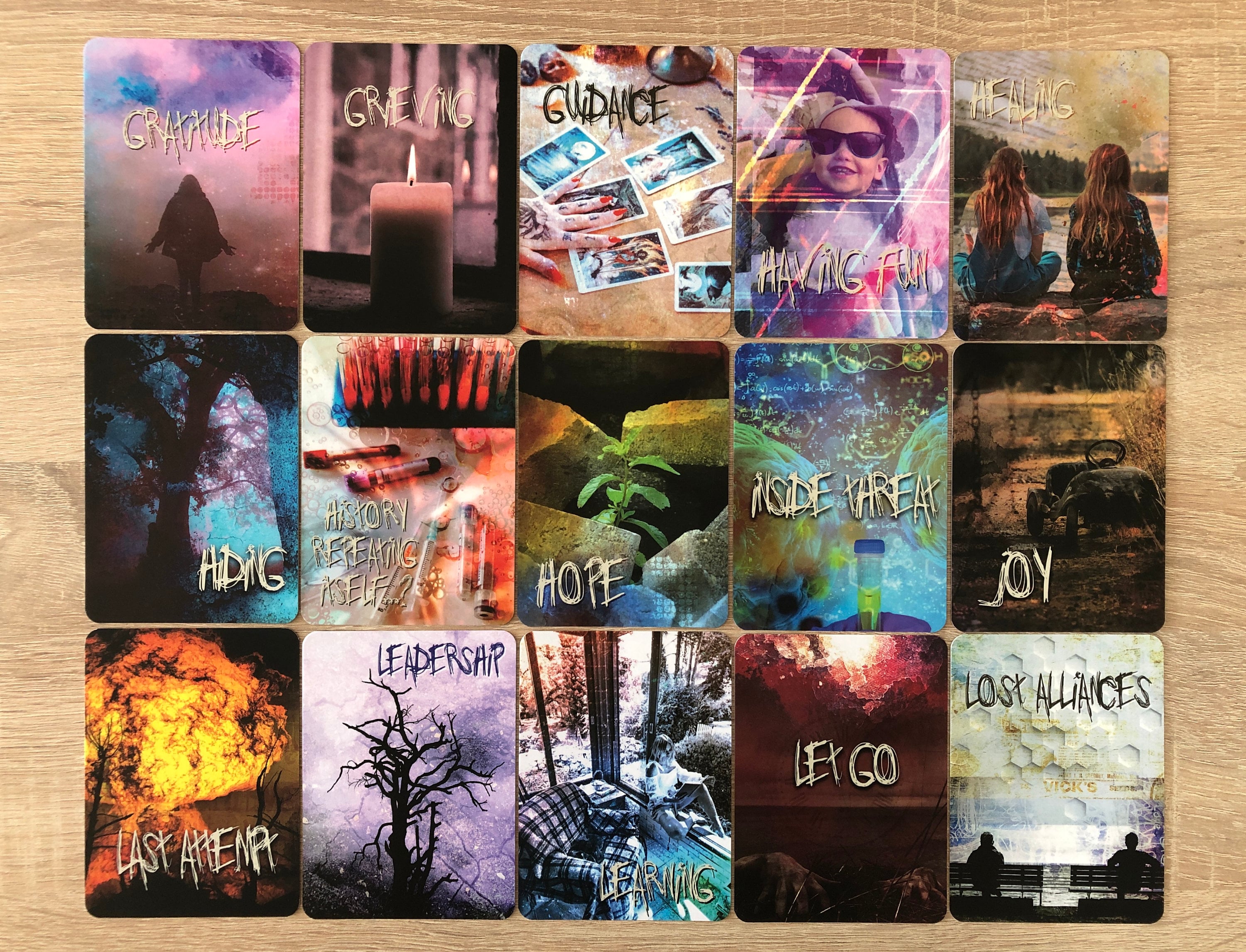 Zombie Oracle - A Post-apocalyptic Zombie Tv Show Themed Deck (60 Cards ...