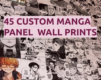 Manga Wall Panels | Etsy