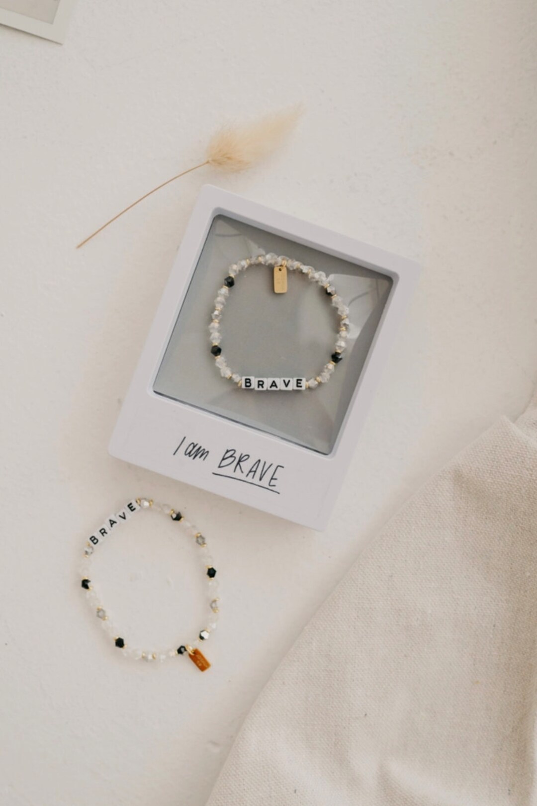 I Am Brave | Beaded Bracelet | Worship Bracelet | Gift for Her | Womens ...