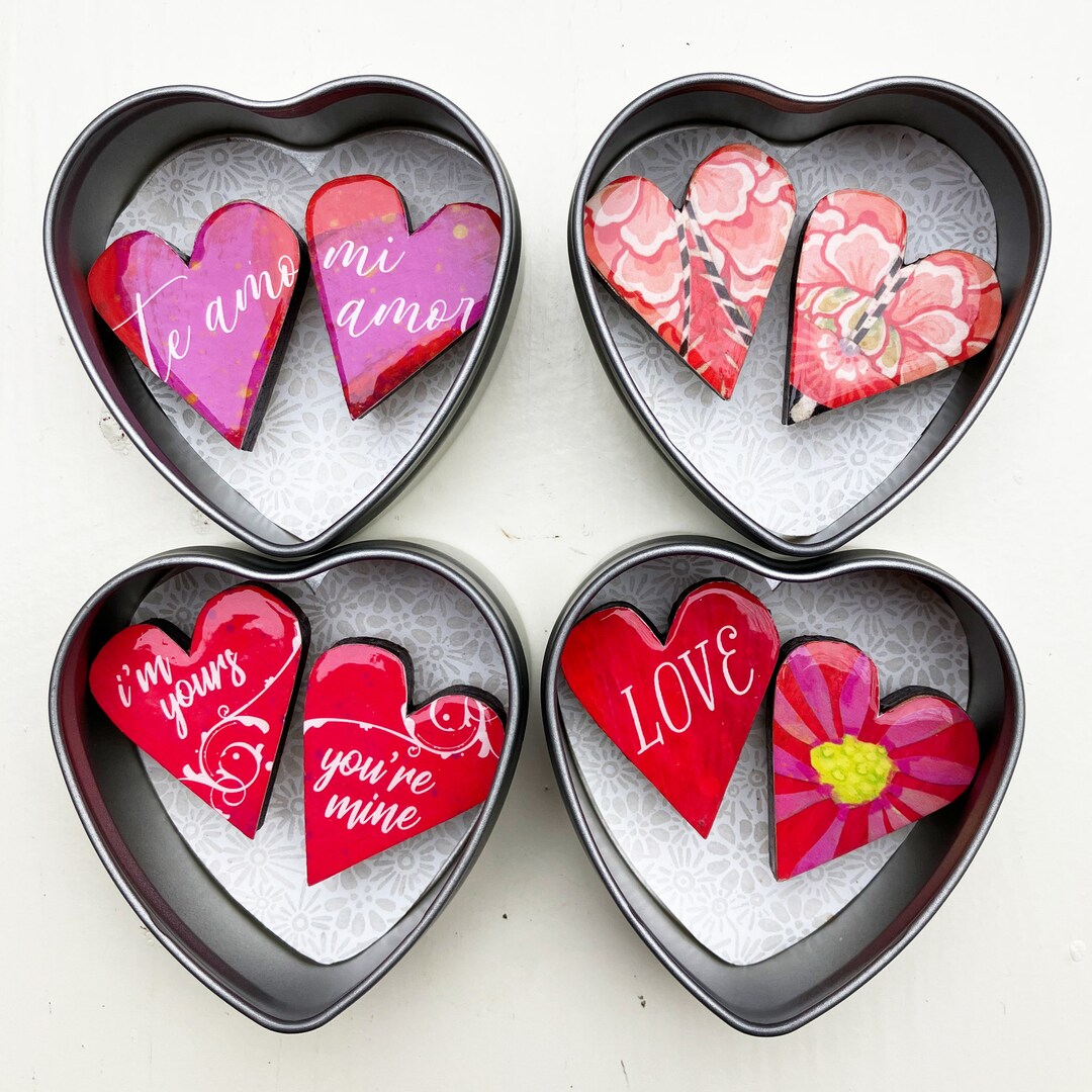 Heart Magnet Sets - Etsy