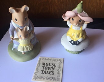 Porcelain mice | Etsy