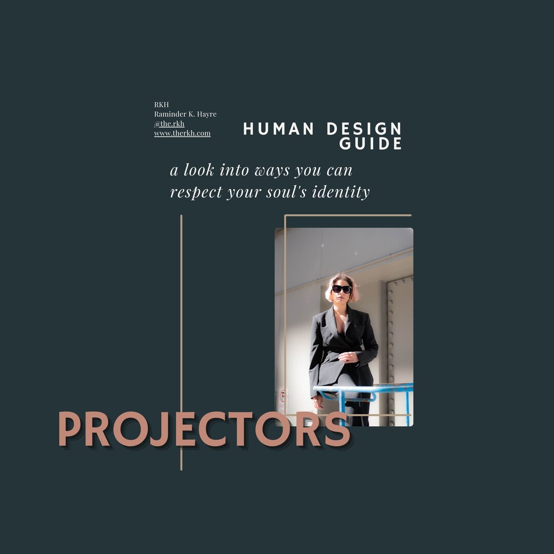 Human Design Guide for Beginners Projectors - Etsy