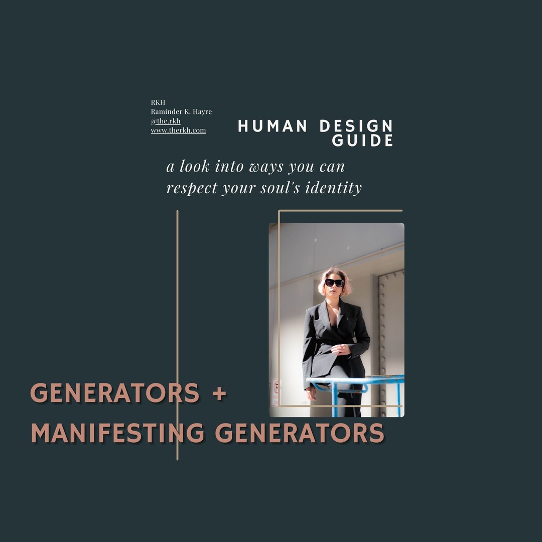 Human Design Guide for Beginners - Manifesting Generator and Generator ...