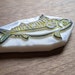 Hand-carved Mackerel Eraser Rubber Stamp for Papercraft and Fabric - Etsy