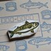 Hand-carved Mackerel Eraser Rubber Stamp for Papercraft and Fabric - Etsy