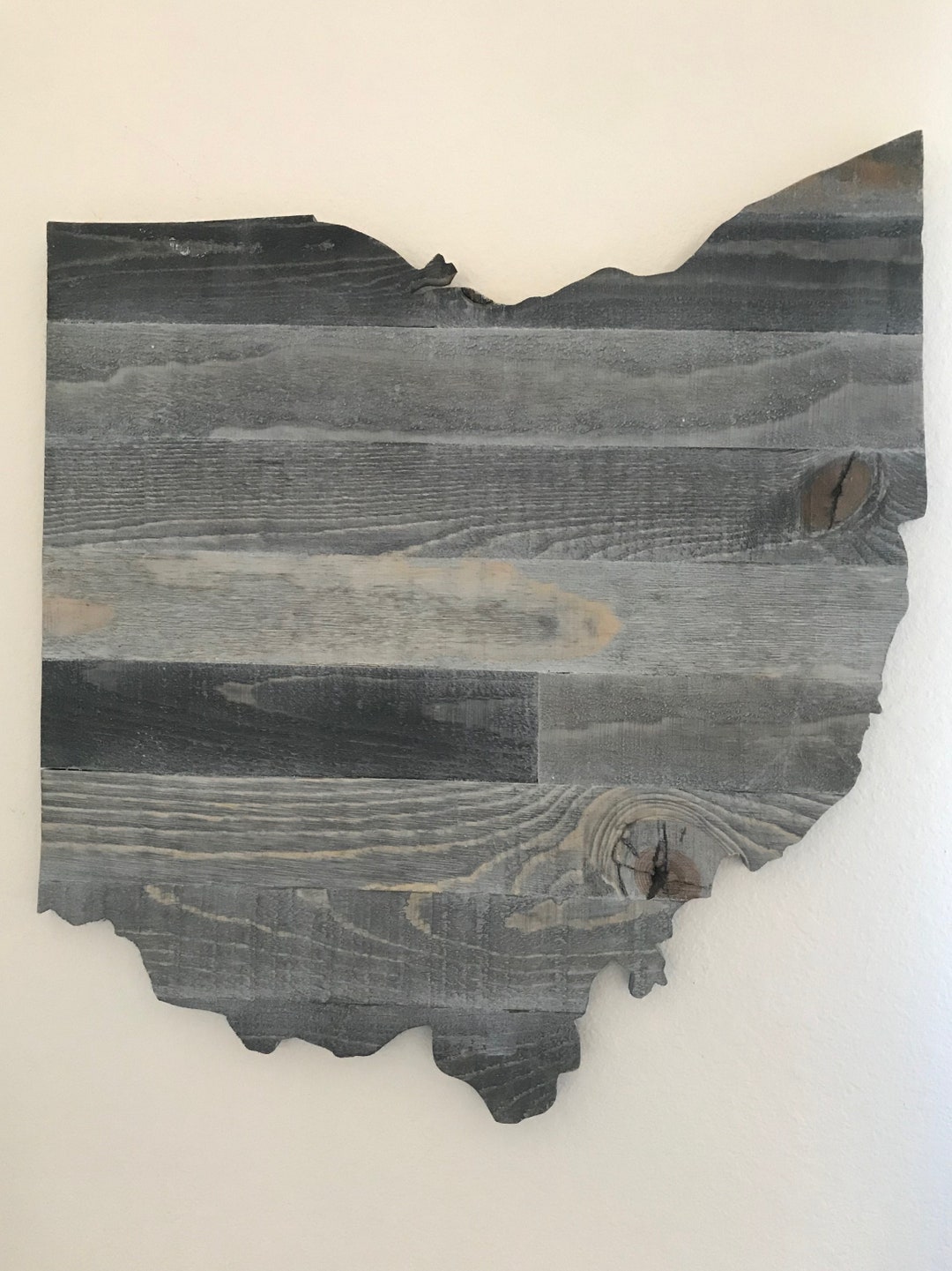 Ohio Rustic State Sign Rustic Home Decor State Sign Wedding - Etsy