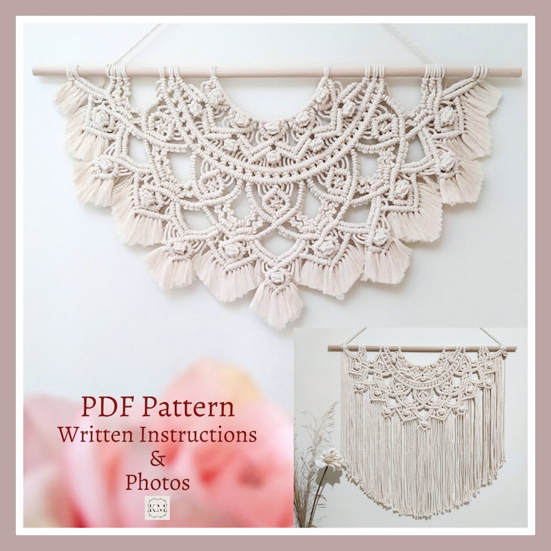 Macrame Wall Pattern - Etsy