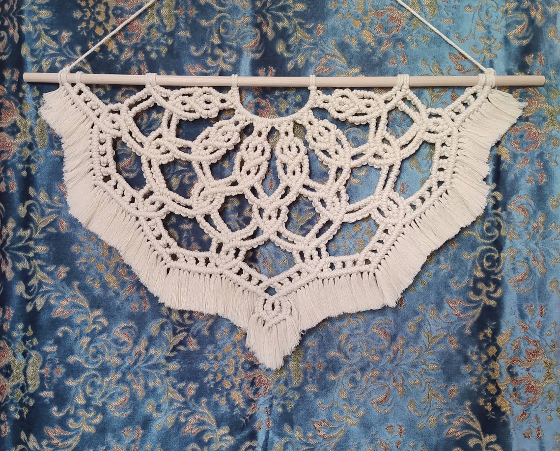 Macrame Half Mandala Semi Circular Macrame Wall Hanging for - Etsy