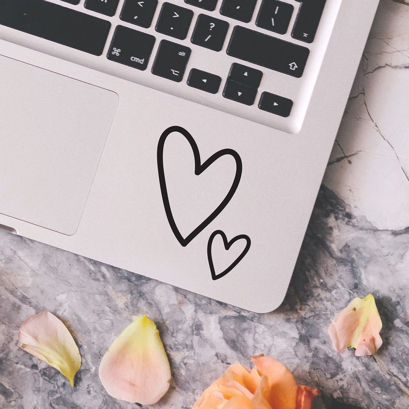 Heart Decal - Etsy