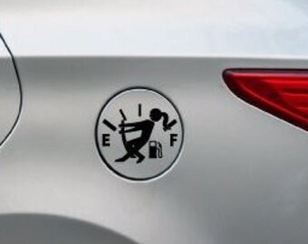 Car Fuel Tank Cap Stickers Decal - Etsy