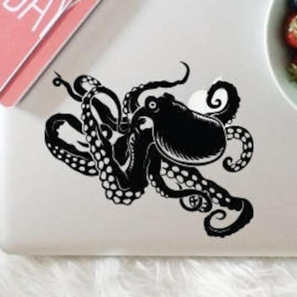 Octopus Wall Decal - Etsy