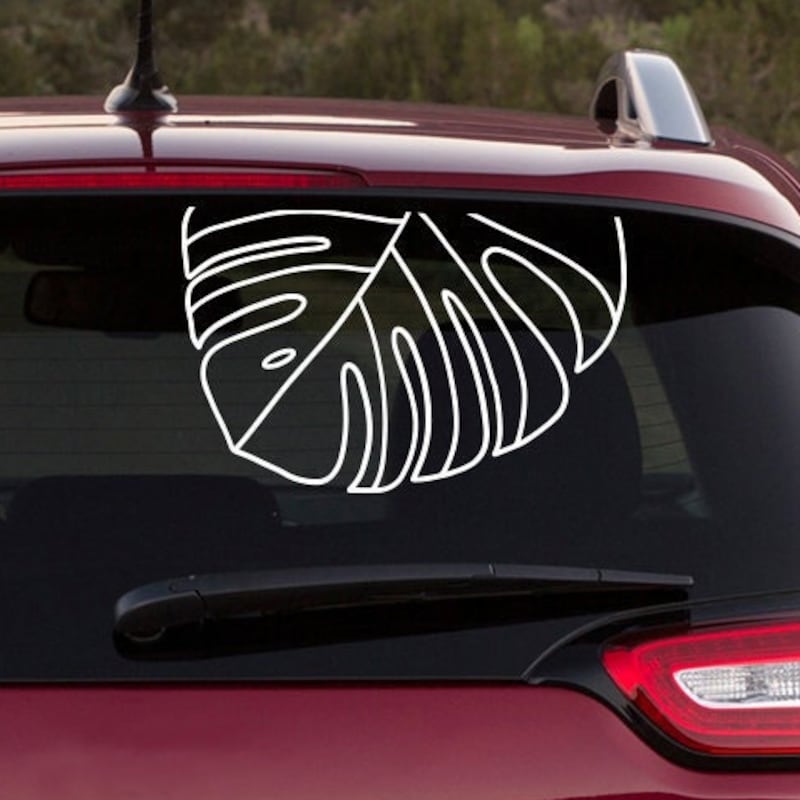 Leaf Decal - Etsy