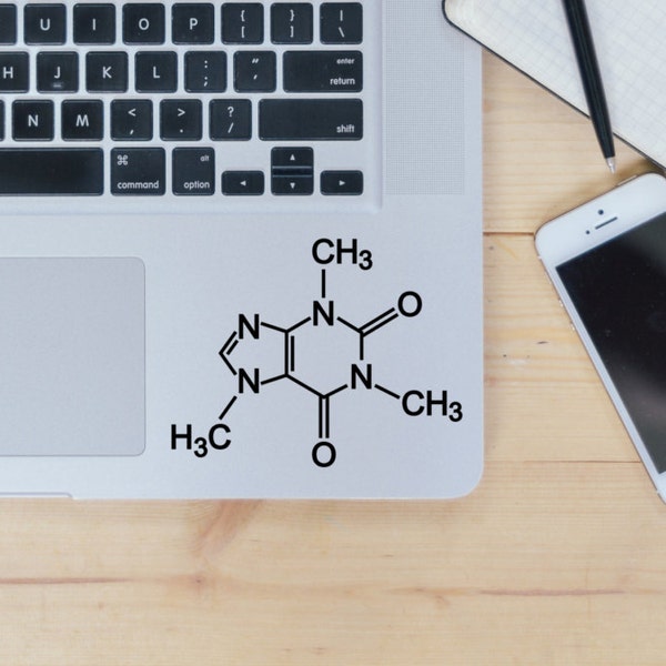 Caffeine Molecule - Etsy
