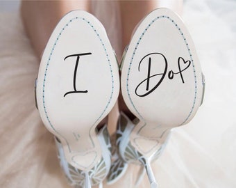 I Do Shoe Stickers - Etsy