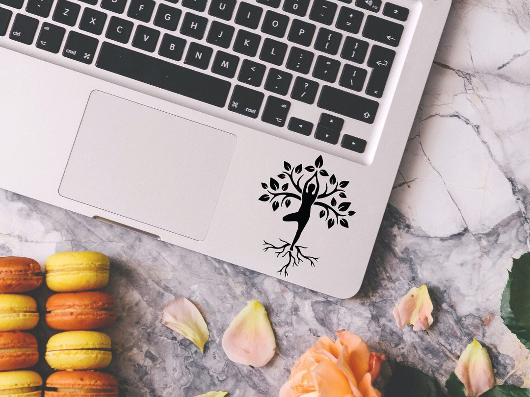 Tree of Life Decal, Yoga Sticker, Yoga Quote Decal for Laptop, Car ...