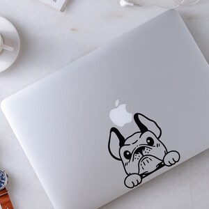 Peeking Dog Decal, 35 Dog Breed Stickers for Laptop, Car, Macbook, Wall ...