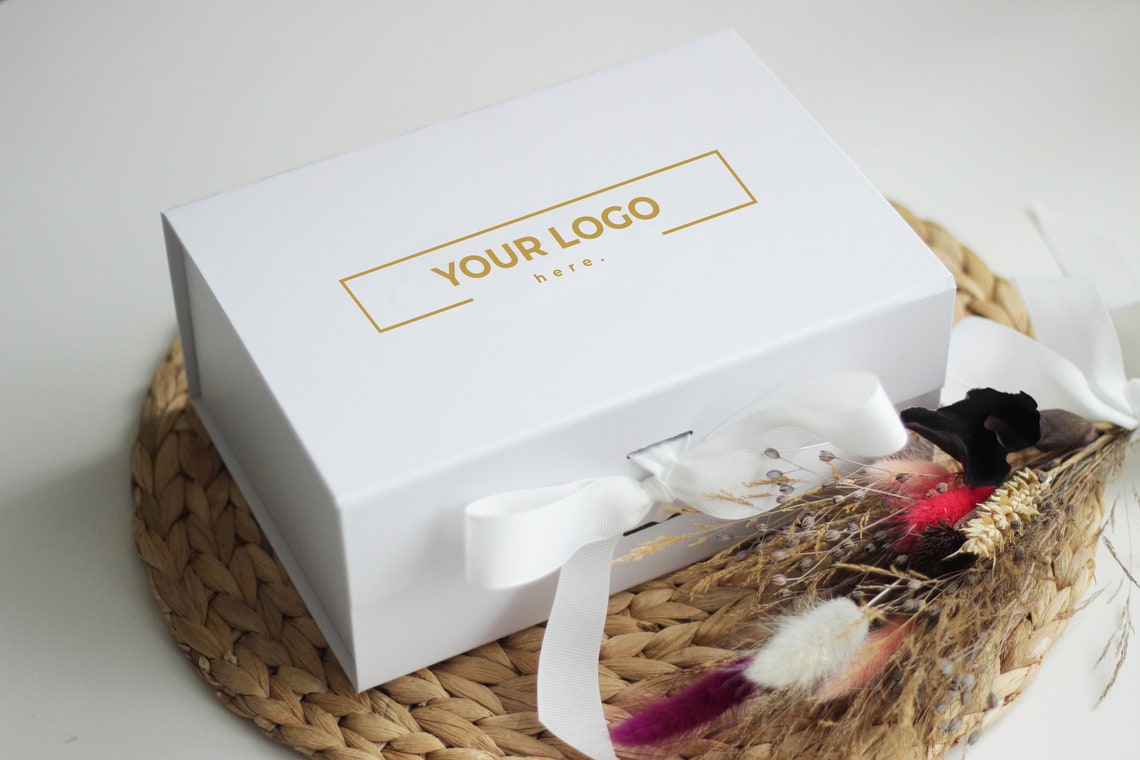 Gift Box With LOGO Luxury Gift Box Custom Logo Gift Box - Etsy