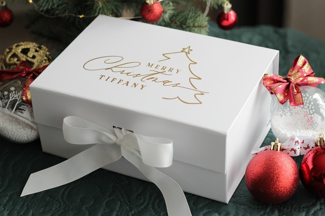 Custom Christmas Gift Box, Personalized Gift Box, Luxury Gift Box ...