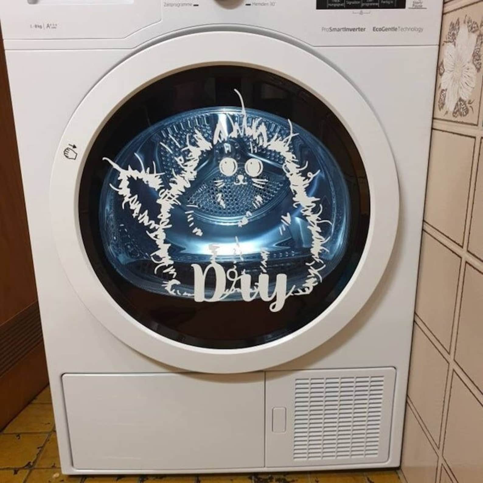 Wash and Dry Decals, Wash Decal, Dry Decal, Laundry Room Decal, Laundry ...