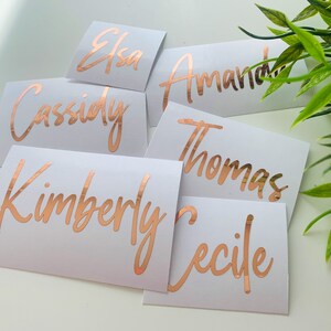 Custom Name Stickers, Wedding Sticker, Handwritten Vinyl Lettering ...