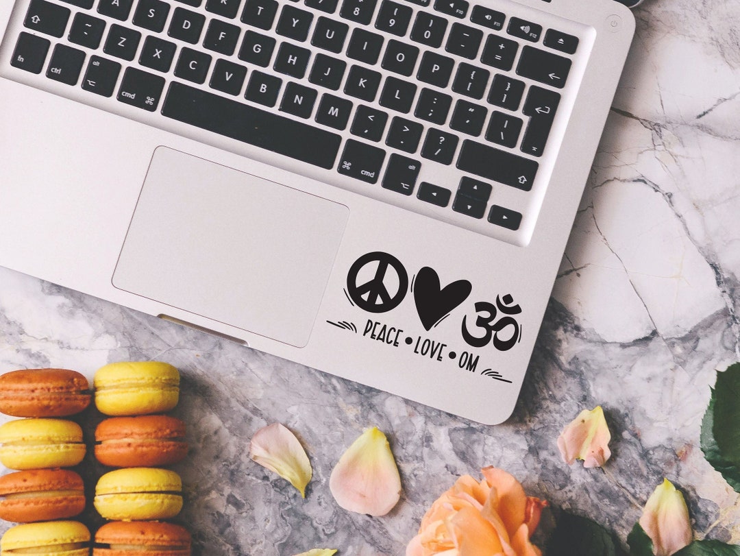 Peace Love Om Decal for Laptop, Car, MacBook - Etsy