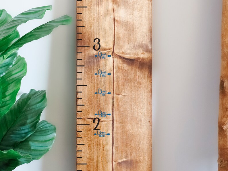 Custom Growth Chart Add-on Decals Birth Day to 18yrs20 Pcs - Etsy