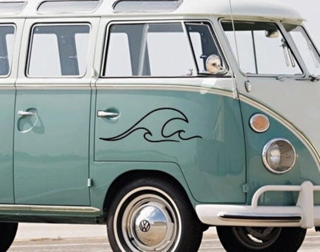 Ocean Wave Car Decal, Surf Car Decal, Sea Stickers, Sea Adventure Decal ...