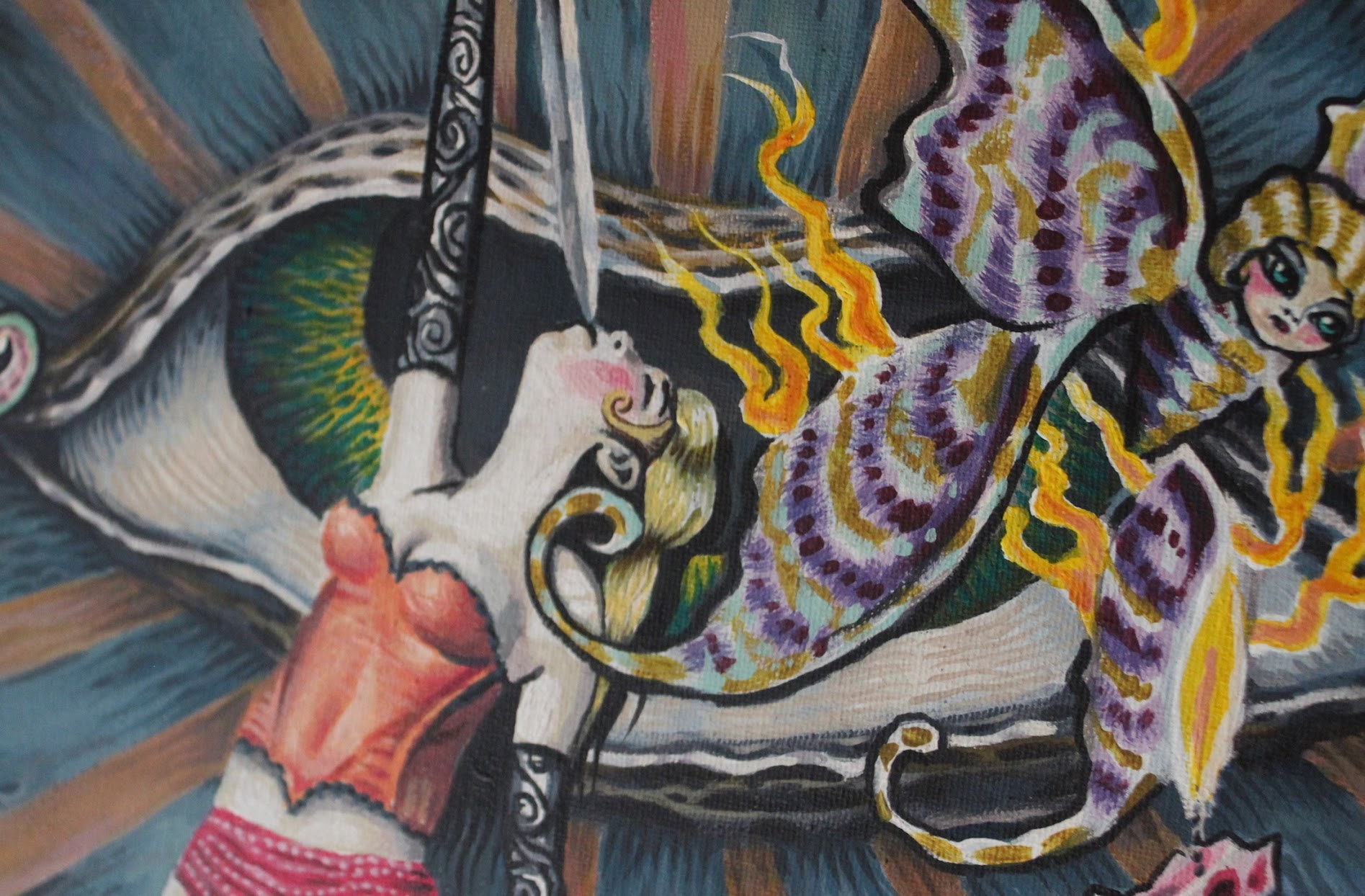 Heather Holliday Sword Swallower - Etsy