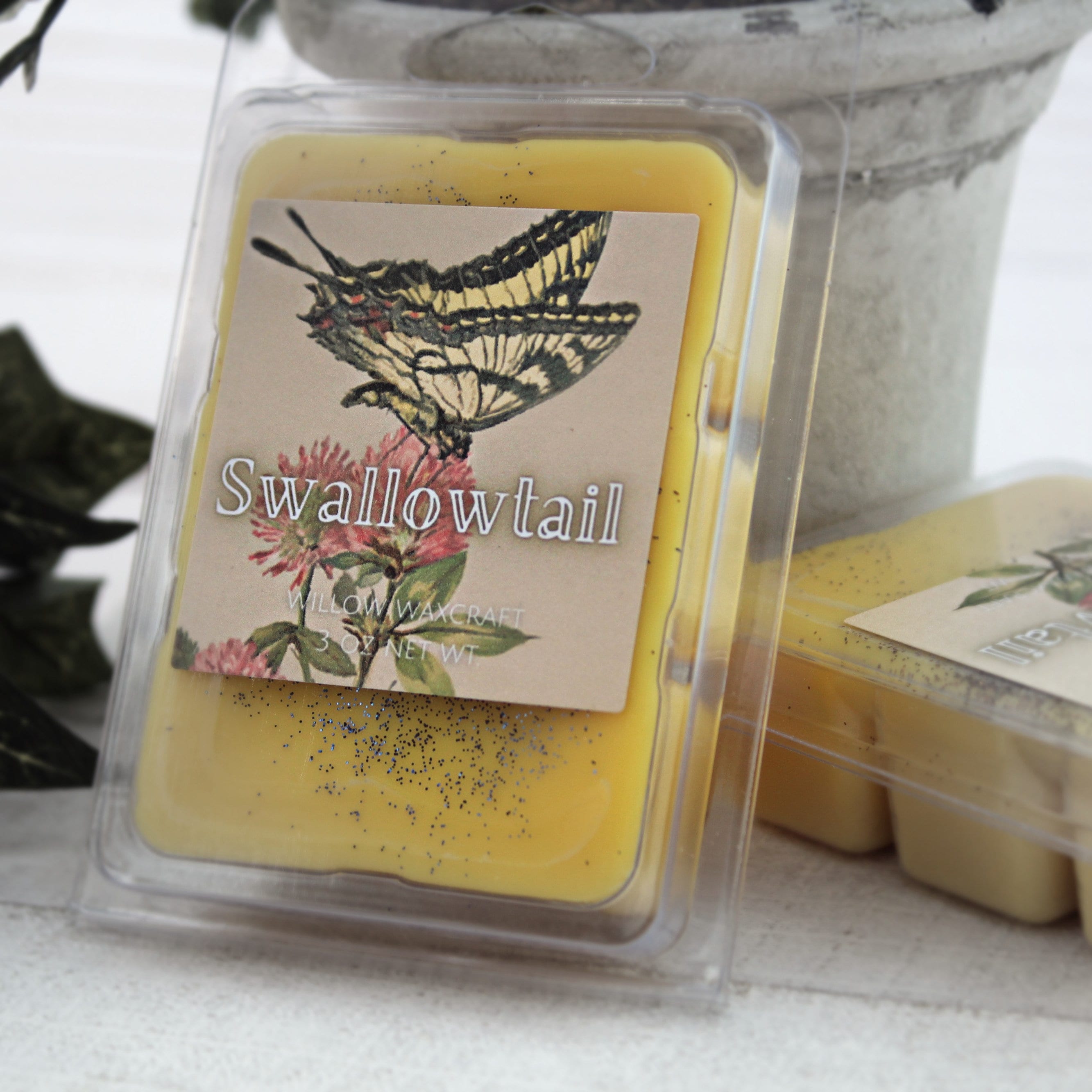 Scented Wax Melt, Spring Candle Tart, Swallowtail: Tomato Leaf, Lime ...