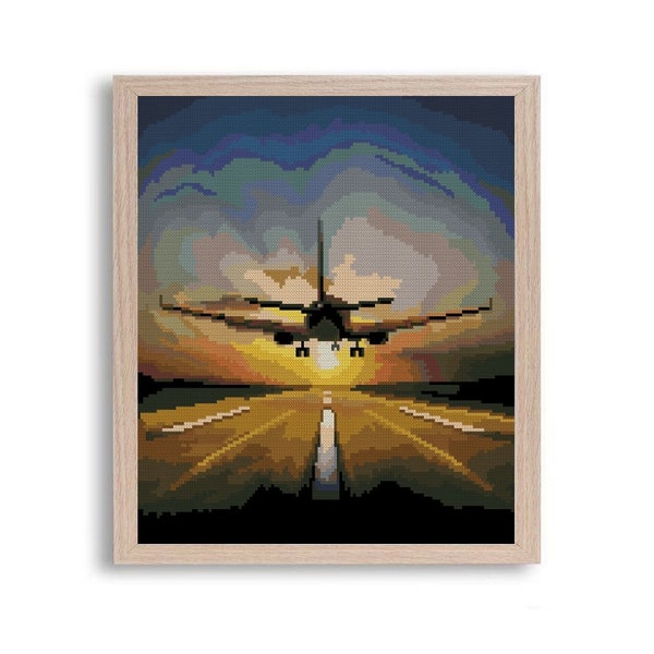 Plane Cross Stitch - Etsy
