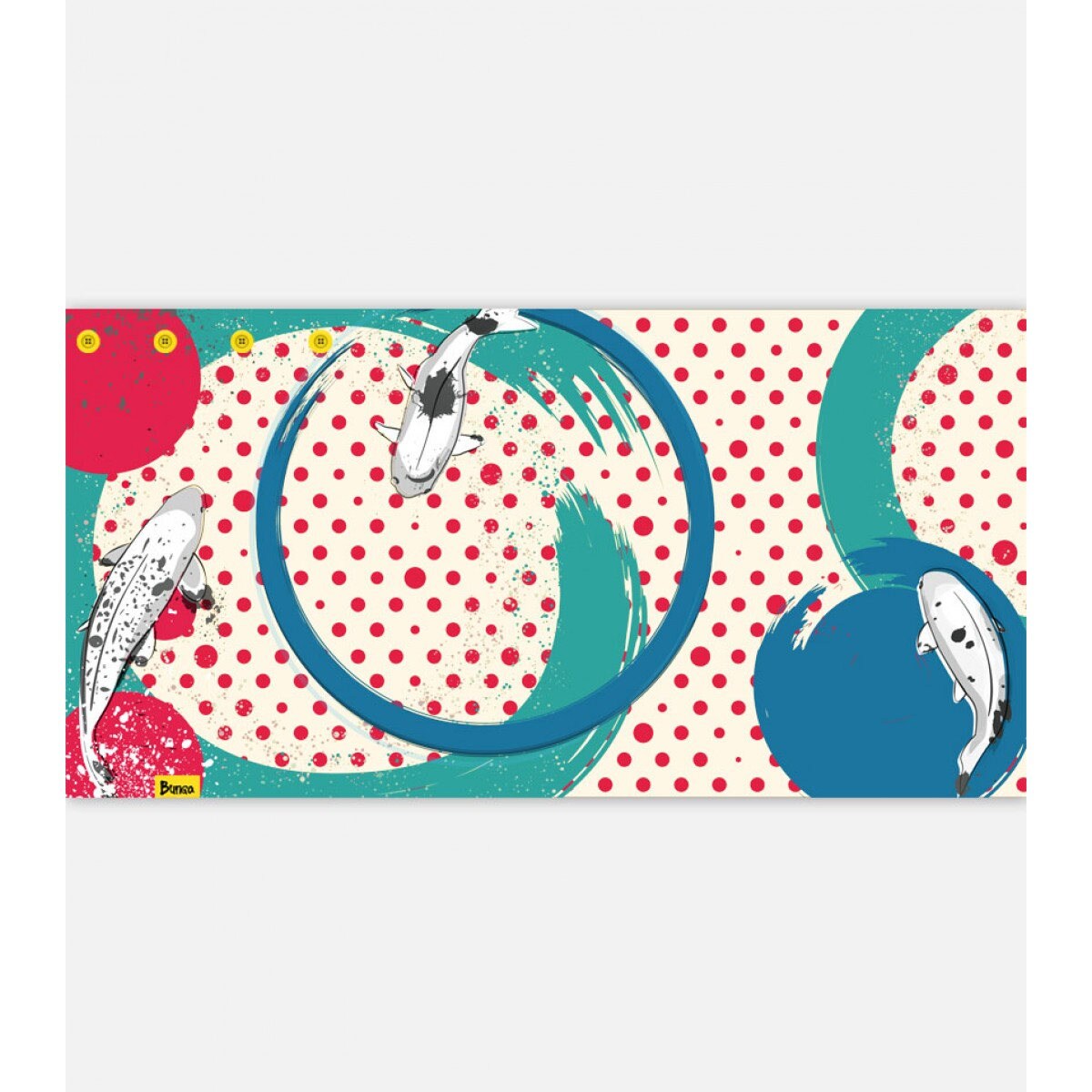 Koi Fish Red Dots Bath Robe Shower Wrap Birthday Gift - Etsy