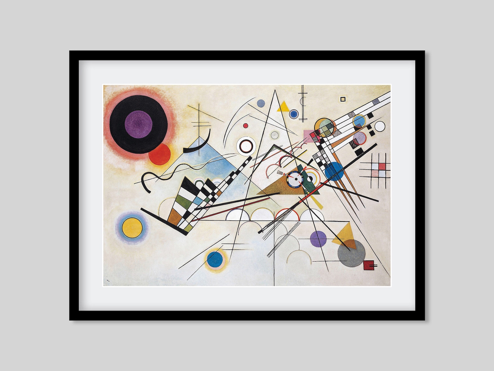 Wassily Kandinsky Composition VIII 1923 Print - Etsy