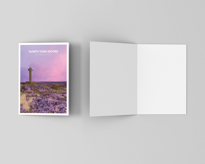 Ralph Cross North York Moor Greetings Card Available in - Etsy UK