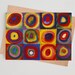 Kandinsky Color Study: Squares With Concentric Circles - Etsy UK