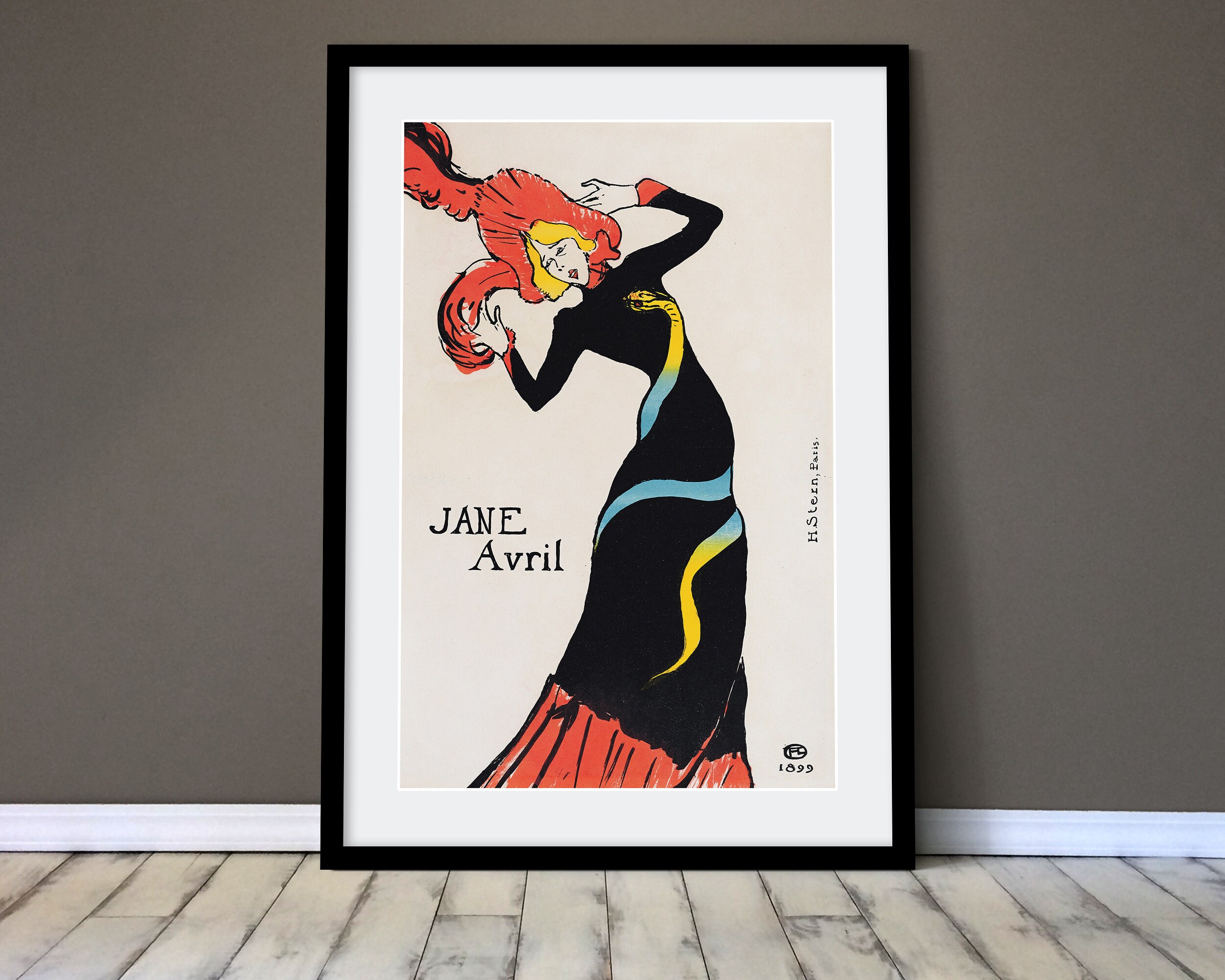 Jane Avril Henri Toulouse Lautrec